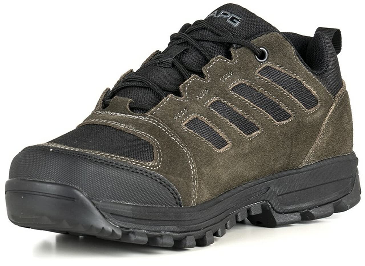LAPG Terrain Dark Charcoal Low Hiking Boots for Men, Men's Lightweight Hiking Boots - 9-Standard