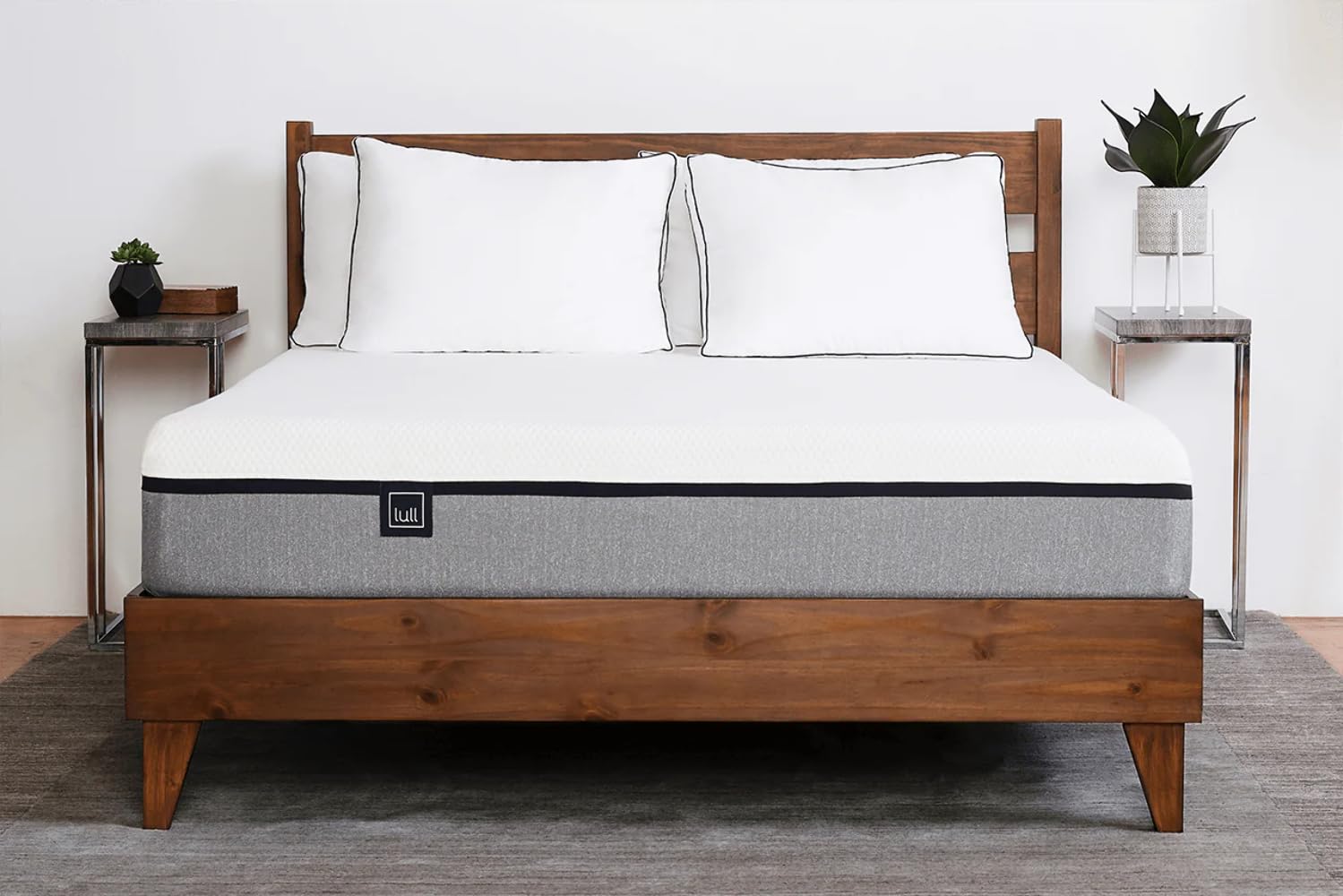 Lull Mattress, 3 Layers of Premium Memory Foam Provide Comfort and Therapeutic Support, 100 Night Trial and 10-Year Warranty