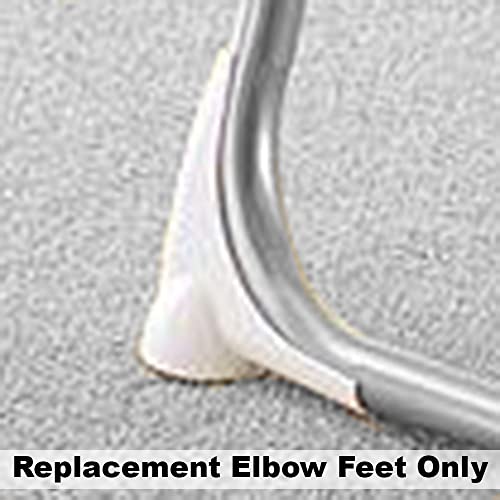 Replacement Part for Fisher-Price Butterfly Garden Papasan Cradle Swing - K7923 - Fits Other Models - Replacement White Elbow