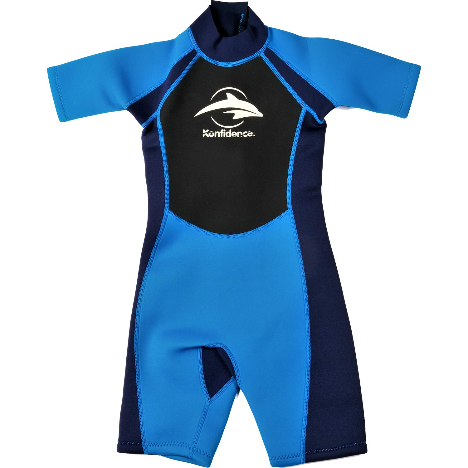 Konfidence Shorty Children's Wetsuit - Blue (7-8 Years)