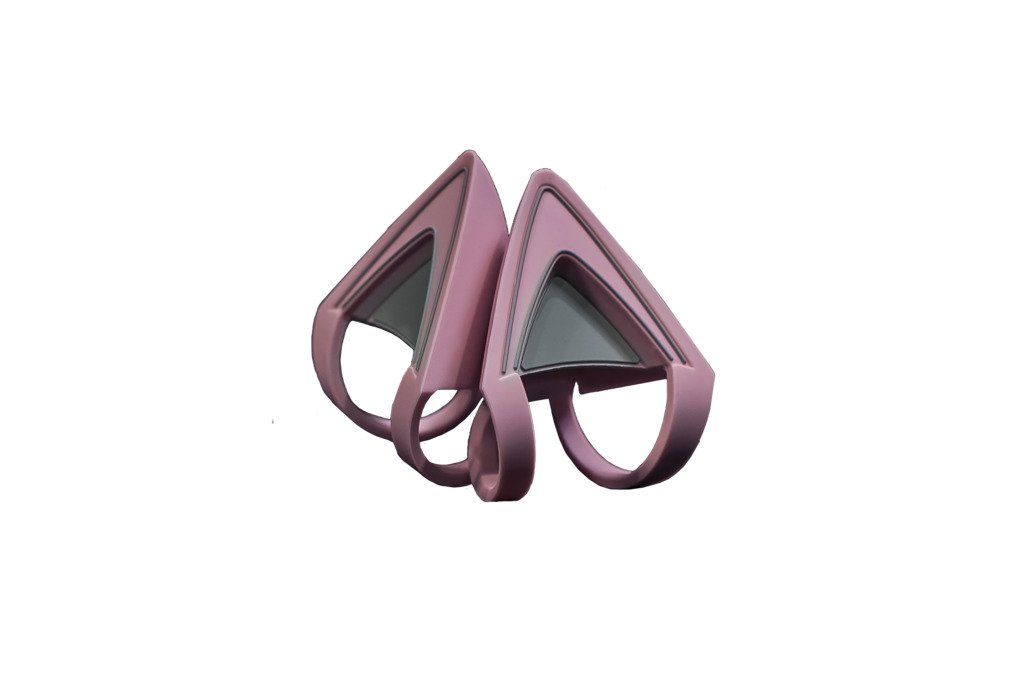 Razer Barracuda X Wireless Multi-Platform Gaming and Mobile Headset & Kitty Ears for Kraken Headsets - Quartz Pink