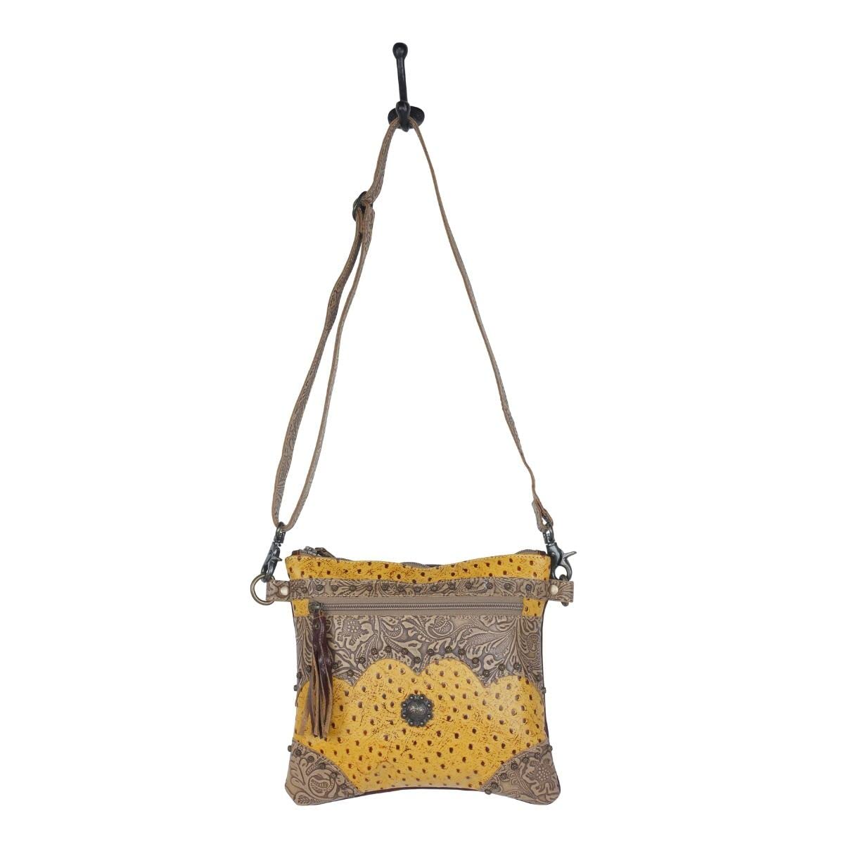 Myra Bag Sarvam Leather & Hairon Bag S-4684