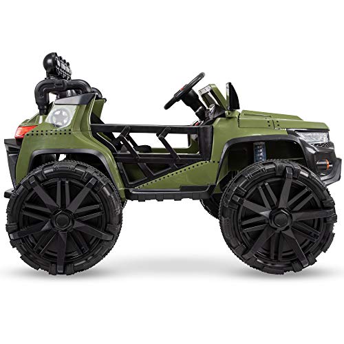 Huffy Kids Battery Powered Ride On Car Fortress w/ Lights, Sounds & MP3 Player