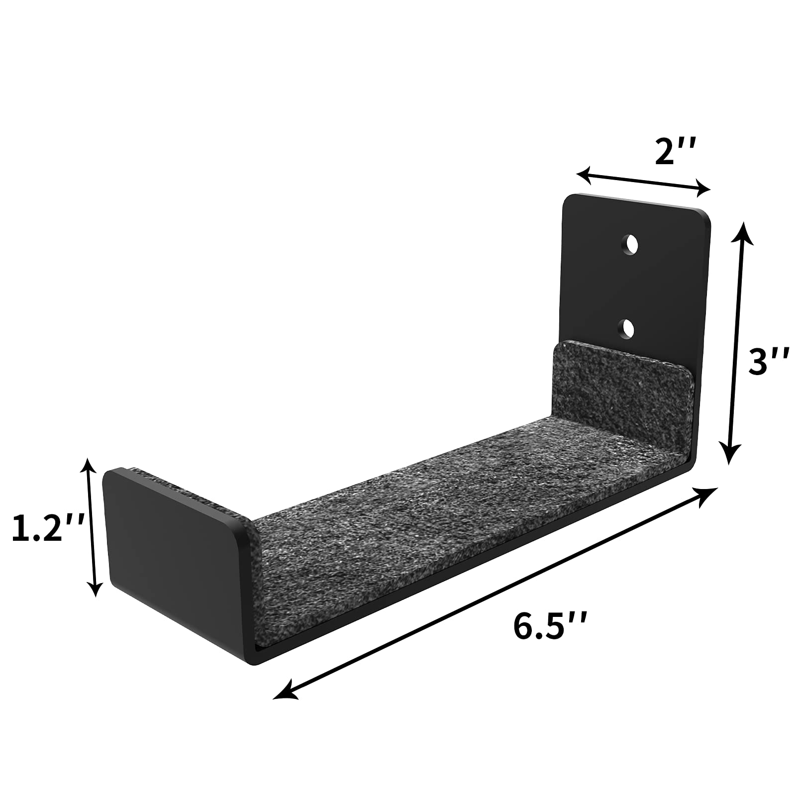 Kunzye Snowboard Wall Mount Clips,Solid Aluminum Snowboard Rack,Snowboard Display Wall Rack Home and Garage Snowboard Storage,Surfboard Wall Mount 2 Pieces