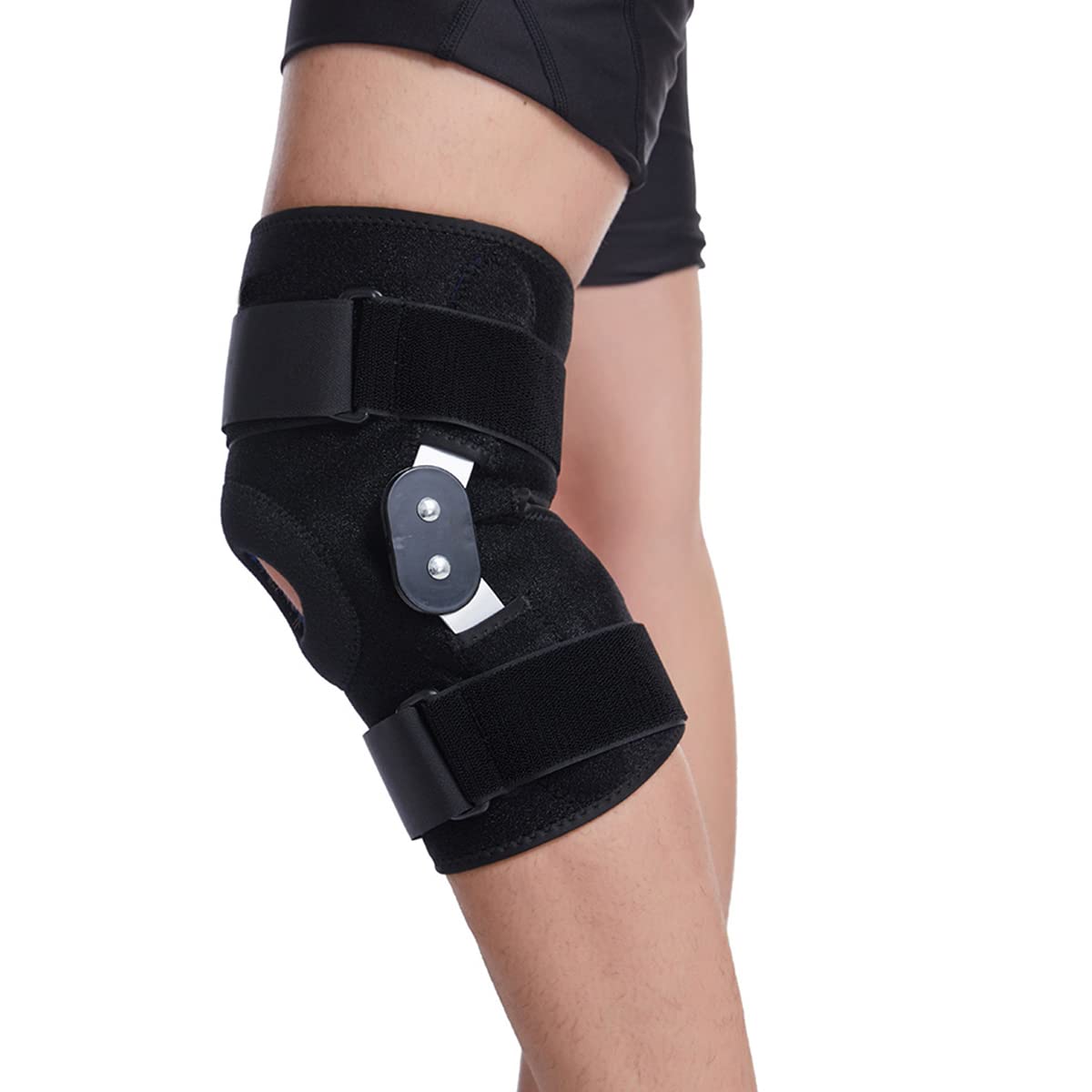 N A Decompression Knee Brace, Adjustable Knee Support Wrap, Pain Relief Swelling and Inflammation, for Knee Pain, Arthritis, ACL,PCL, Meniscus Tear, Injuries/Post OP Recovery,Large
