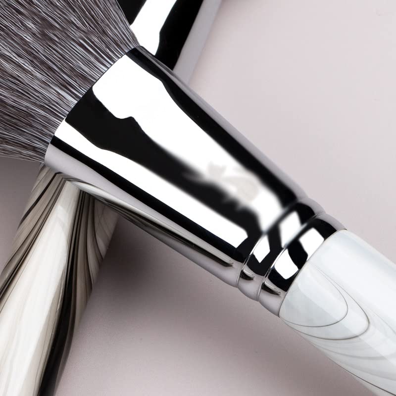 TREXD Makeup Brush-8Pcs Marbling Handle Makeup Brushes Series-Synthetic Hair Beauty Tool-Foundation Powder Eyeshadow Pens