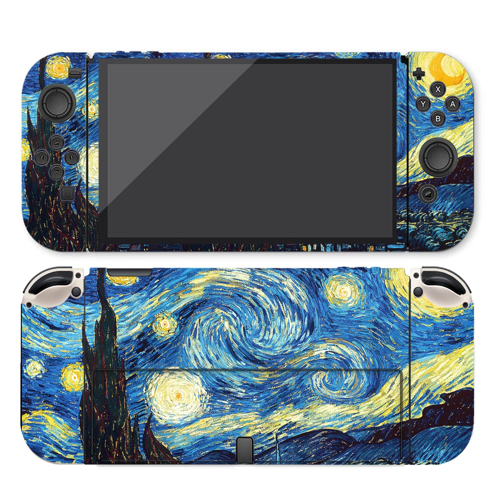 SadSkins Full Wrap Skin for Switch OLED Anime Switch OLED Protector Skin Cover Matte Vinyl Decal Stickers(Only Switch OLED)