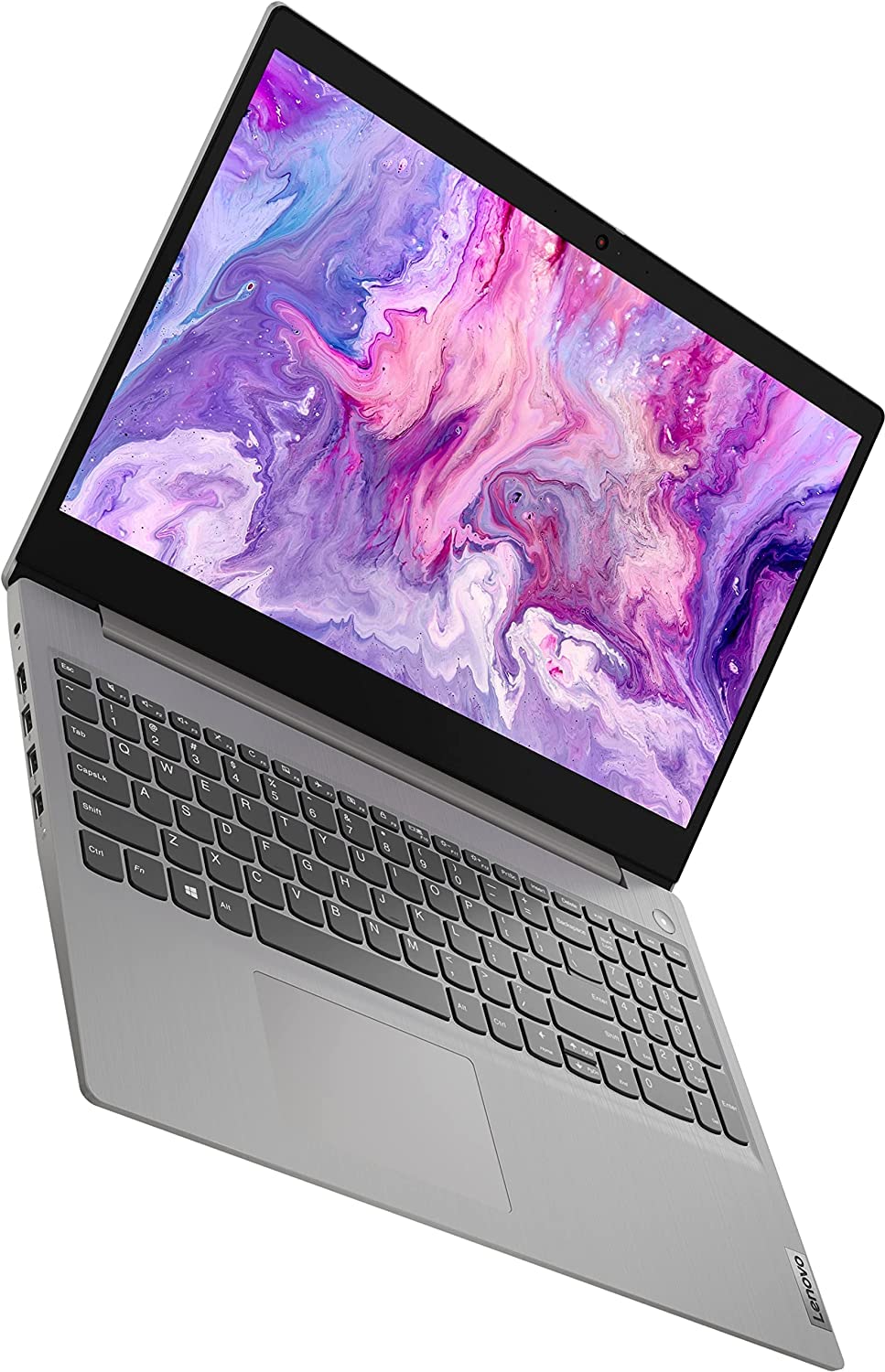 Lenovo IdeaPad 3 15.6 Full HD Laptop, Intel Core i3-1115G4, 4GB RAM, 128GB SSD, Windows 11 in S Mode, Platinum Gray