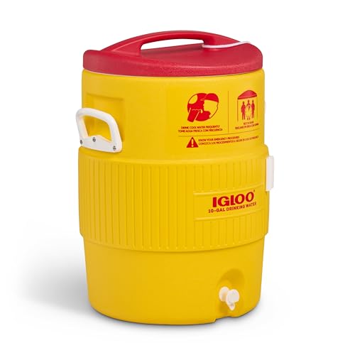 Igloo 421 Beverage Cooler, 2 gal., Yellow