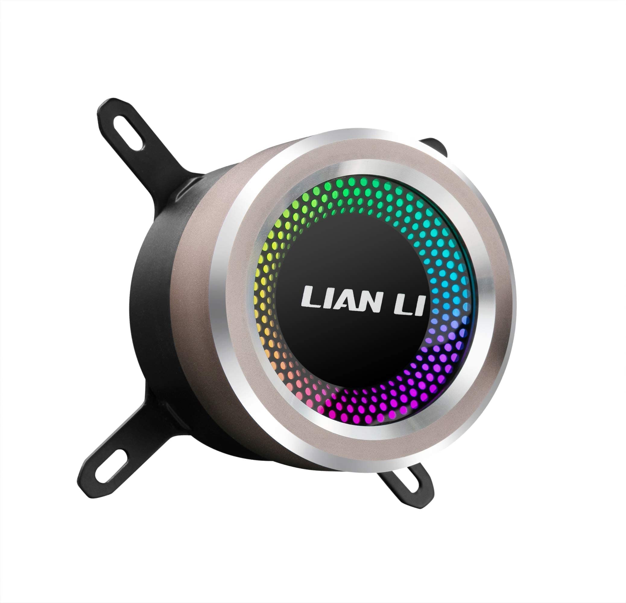 Lian Li Galahad AIO240 RGB Black Dual 120mm Addressable RGB Fans AIO CPU Liquid Cooler - GA240B (Galahad AIO 240 Black)