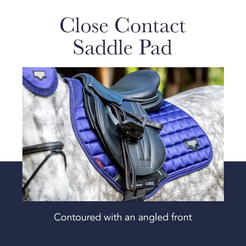 LeMieux ProSport AZURE Color Close Contact/Jumping Suede Square Saddle Pad