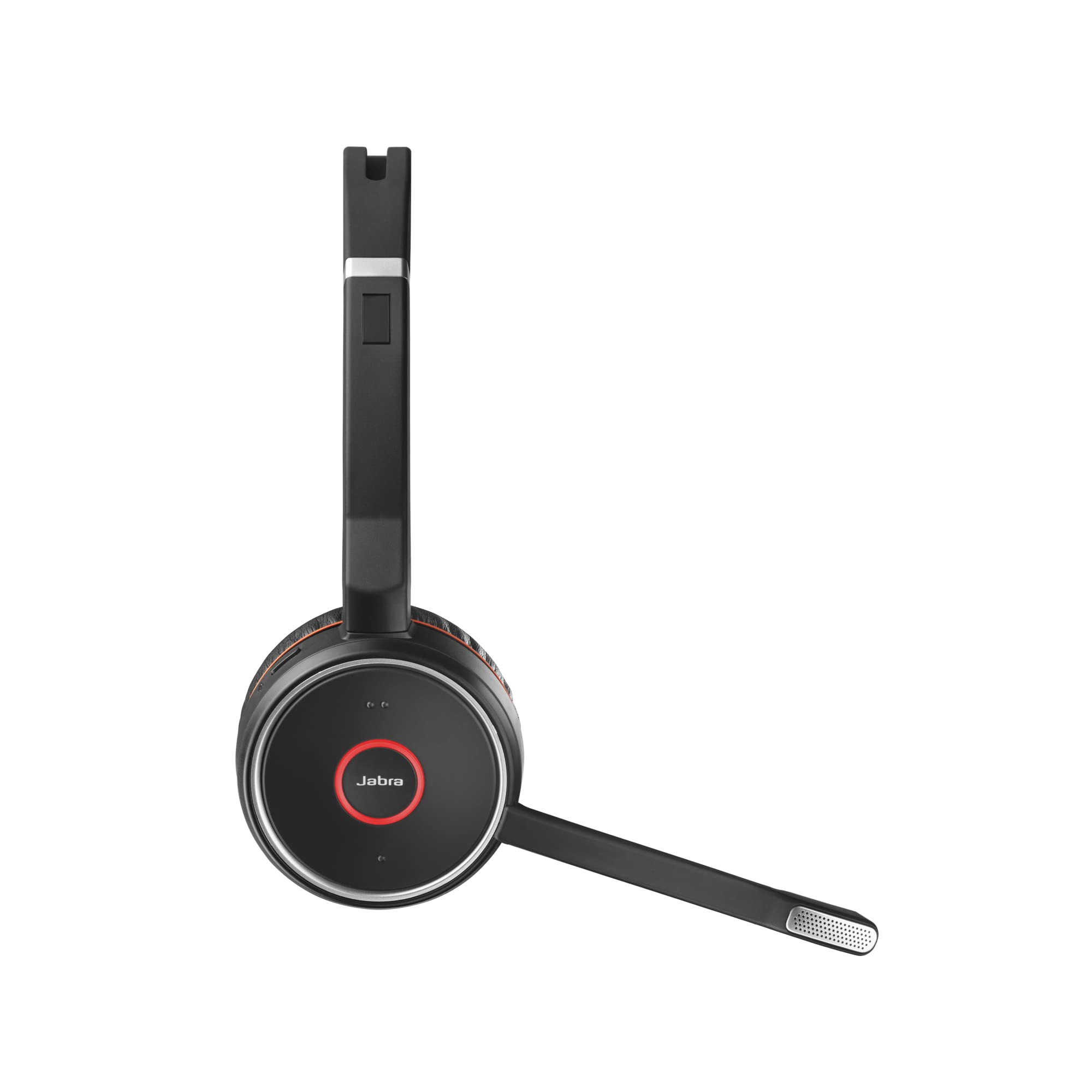 Jabra Evolve 75 MS Wireless Headset, Stereo β includes Link 370 USB Adapter and Charging Stand β Bluetooth Headset with World-Class Speakers, Active Noise-Cancelling Microphone, All Day Battery