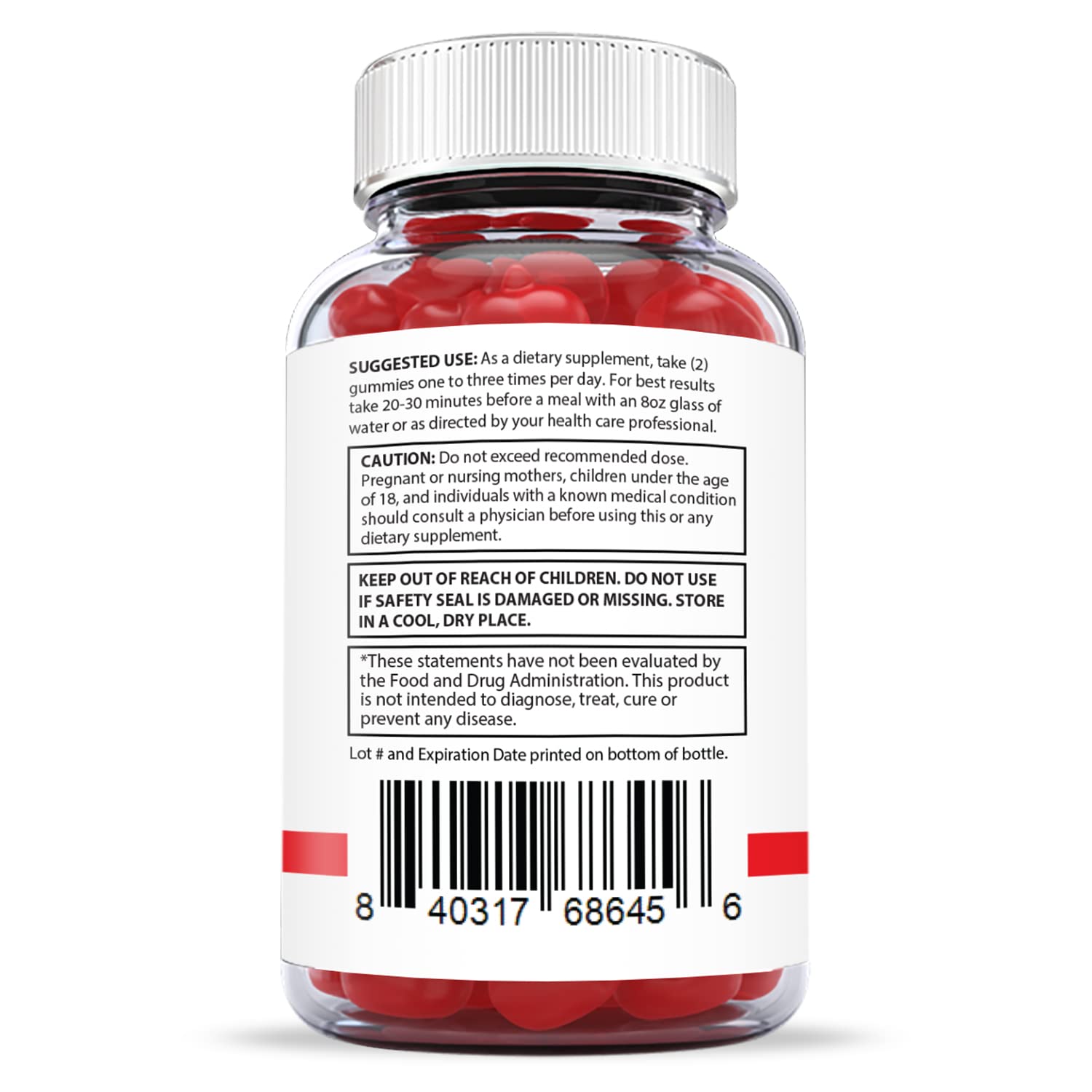 Justified Laboratories Premium Blast Keto ACV Gummies 1000MG with Pomegranate Juice Beet Root B12 60 Gummys