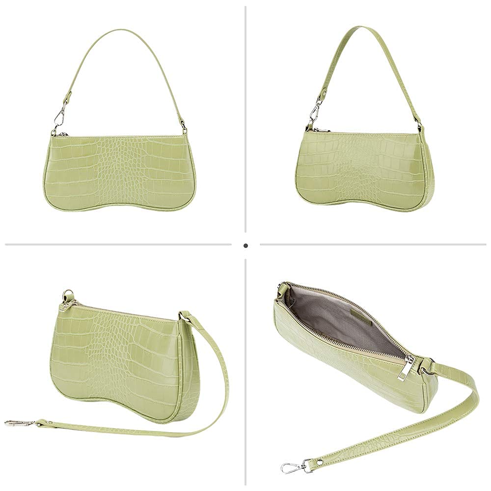 JW PEI Women's Eva Shoulder Handbag (Light Green)