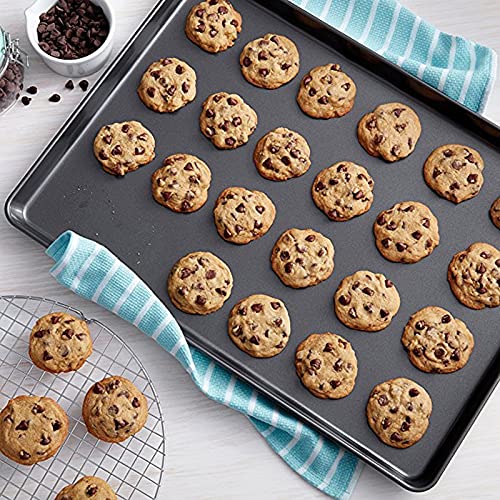 TEMKIN 1PC Rectangular Non-Stick Bread Cake Baking Tray Baking Tray Oven Rectangular Black Baking Tray DIY Baking for Kitchen (Size : Large)