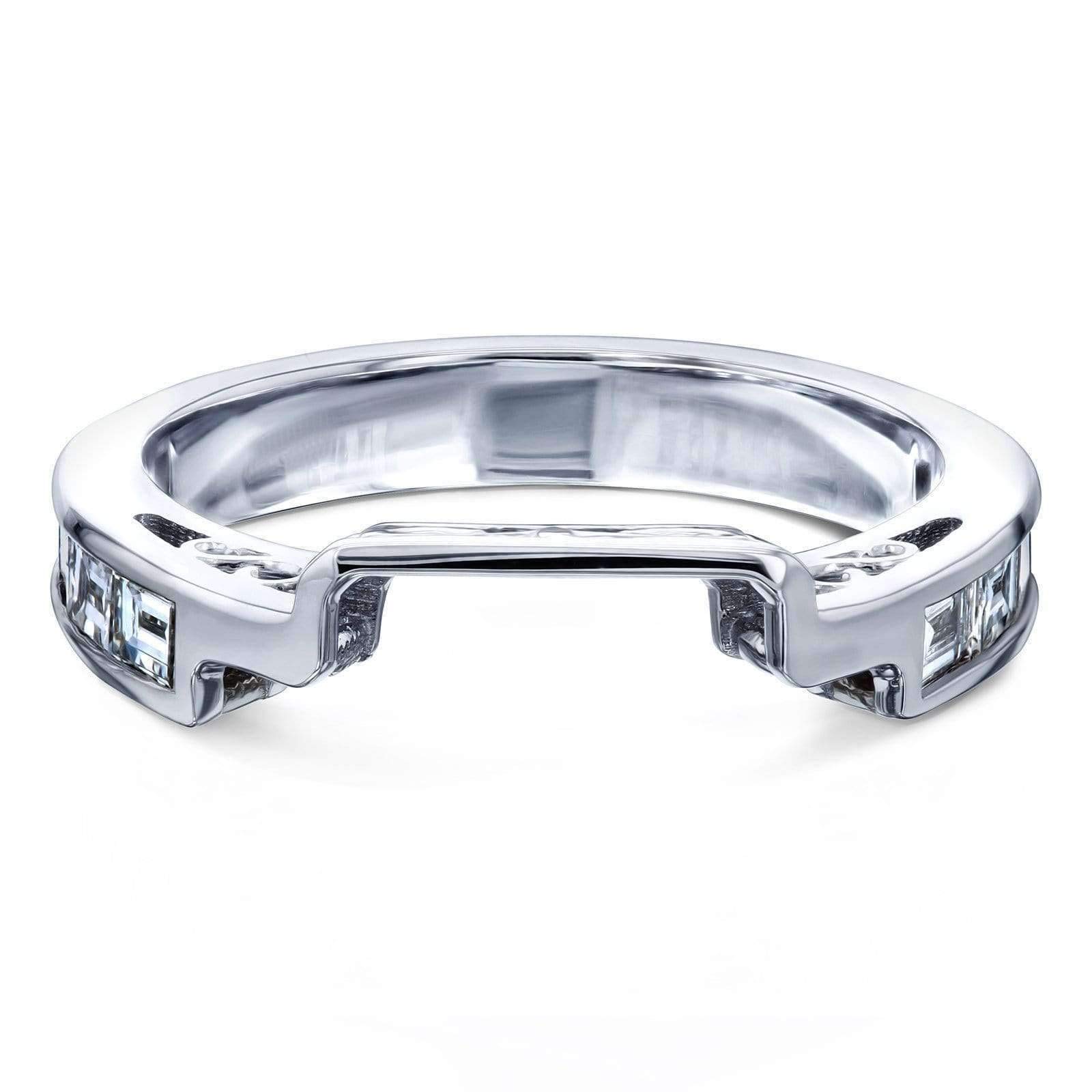 Kobelli Notched Baguette Diamond Band - 62340 Series - 7.0