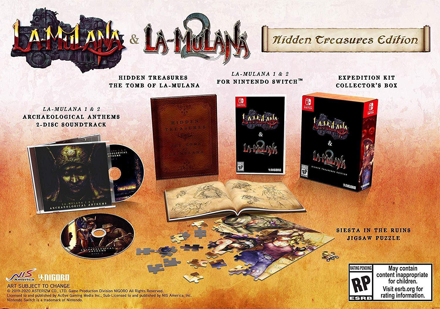 LA-MULANA 1 & 2: Hidden Treasures Edition - Nintendo Switch