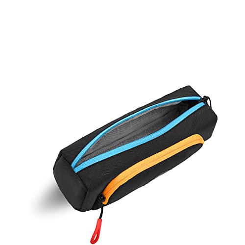 Sherpani Poet, Nylon Small Travel Pouch, Zipper Bag, Cute Portable Pen Case, Work Office Suppliers, Travel Organizer Accessories for Women (Chromatic)