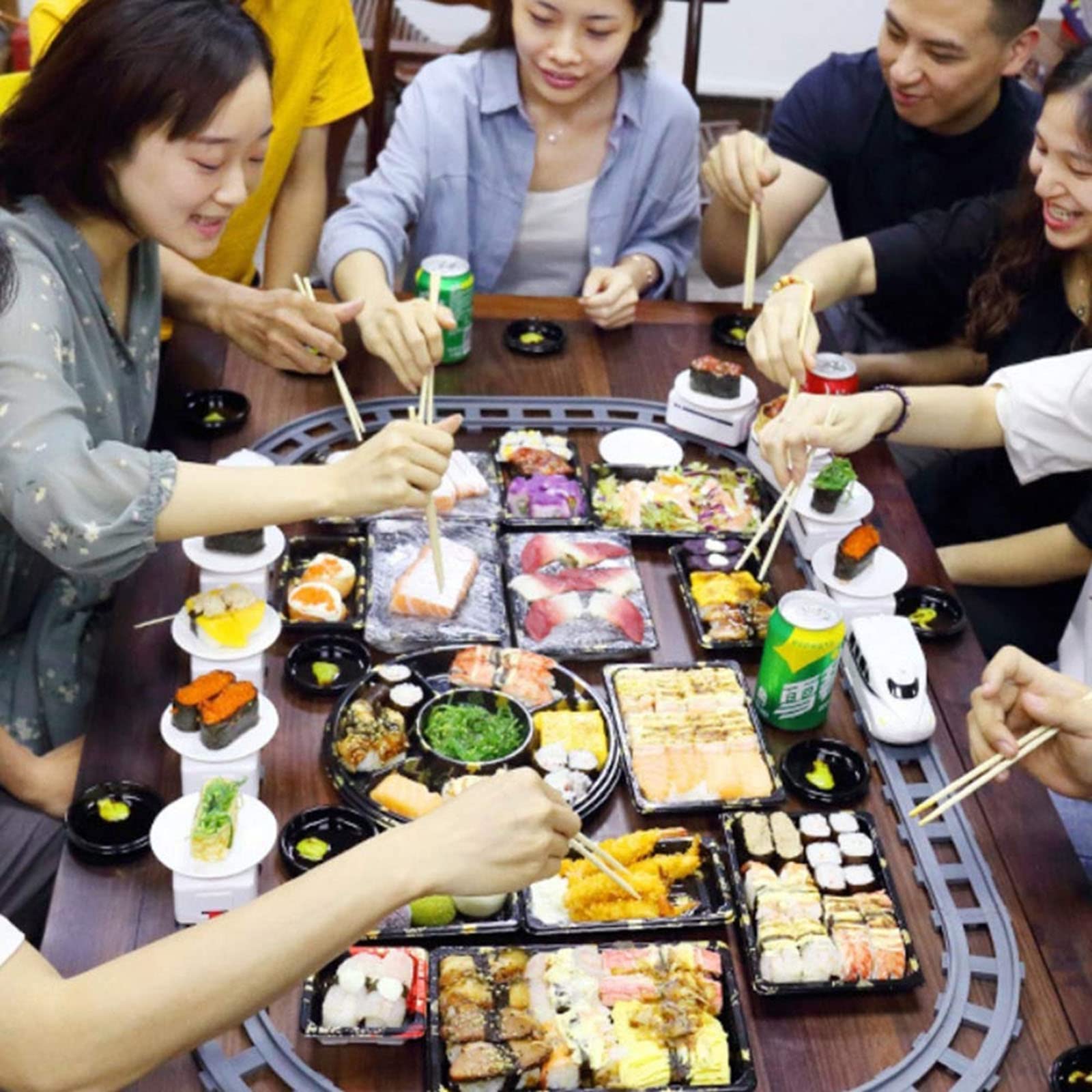 Maki Izumi Sushi Train Accessories Pack, Sushi Train extension Pack, (Note: no other locomotive drive.)