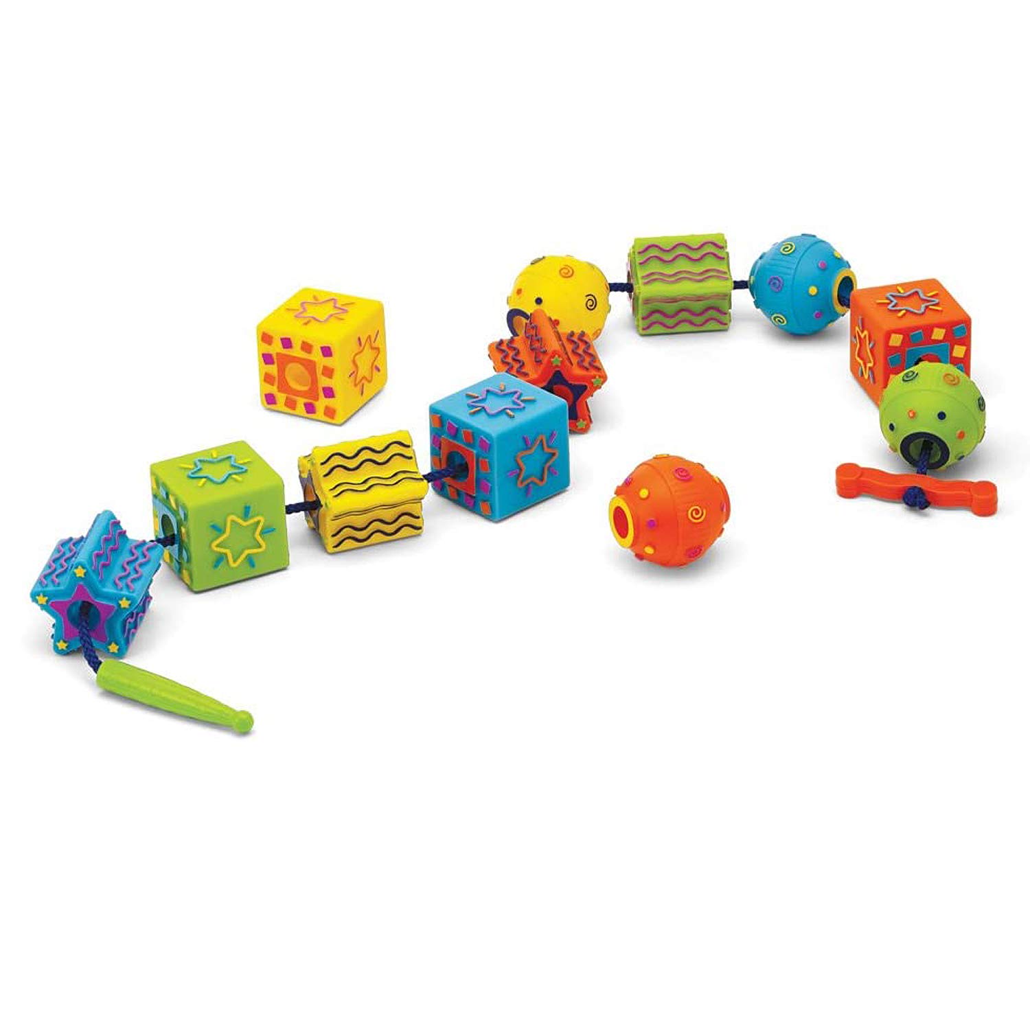 Kidoozie Lace-A-Shape Activity Toy for Infants and Toddlers Ages 6 to 18 Months