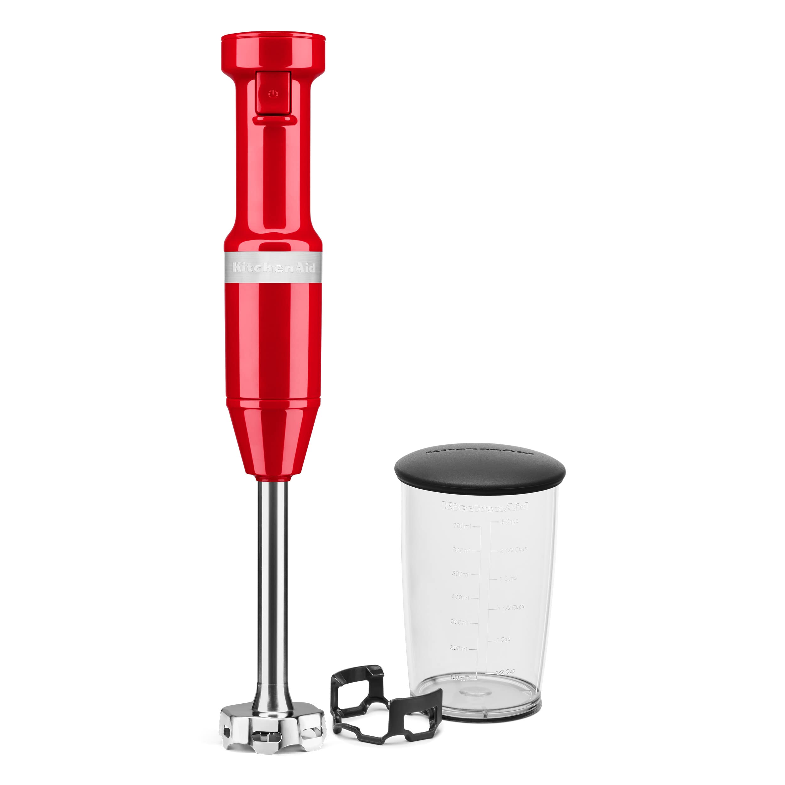 KitchenAid Variable Speed Corded Hand Blender KHBV53, Passion Red