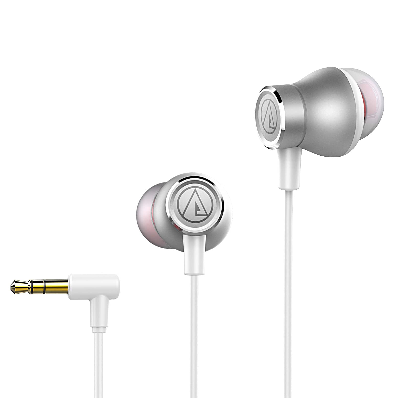 OKCSC Headphones for VR Customized Earphone Compatible for Oculus Quest 2 Meta Quest Pro in-Ear Short-Cord Headphones Virtual Reality Headset Provide Personally on The Gaming Scene Experience White