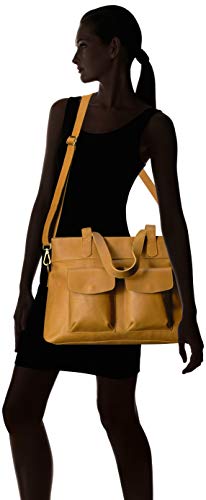 K-Musculo Miss Lucy and Co Genuine Leather Baby Diaper Bag Stylish Brown RFID Protection for Purse Shoulder Strap Changing mat