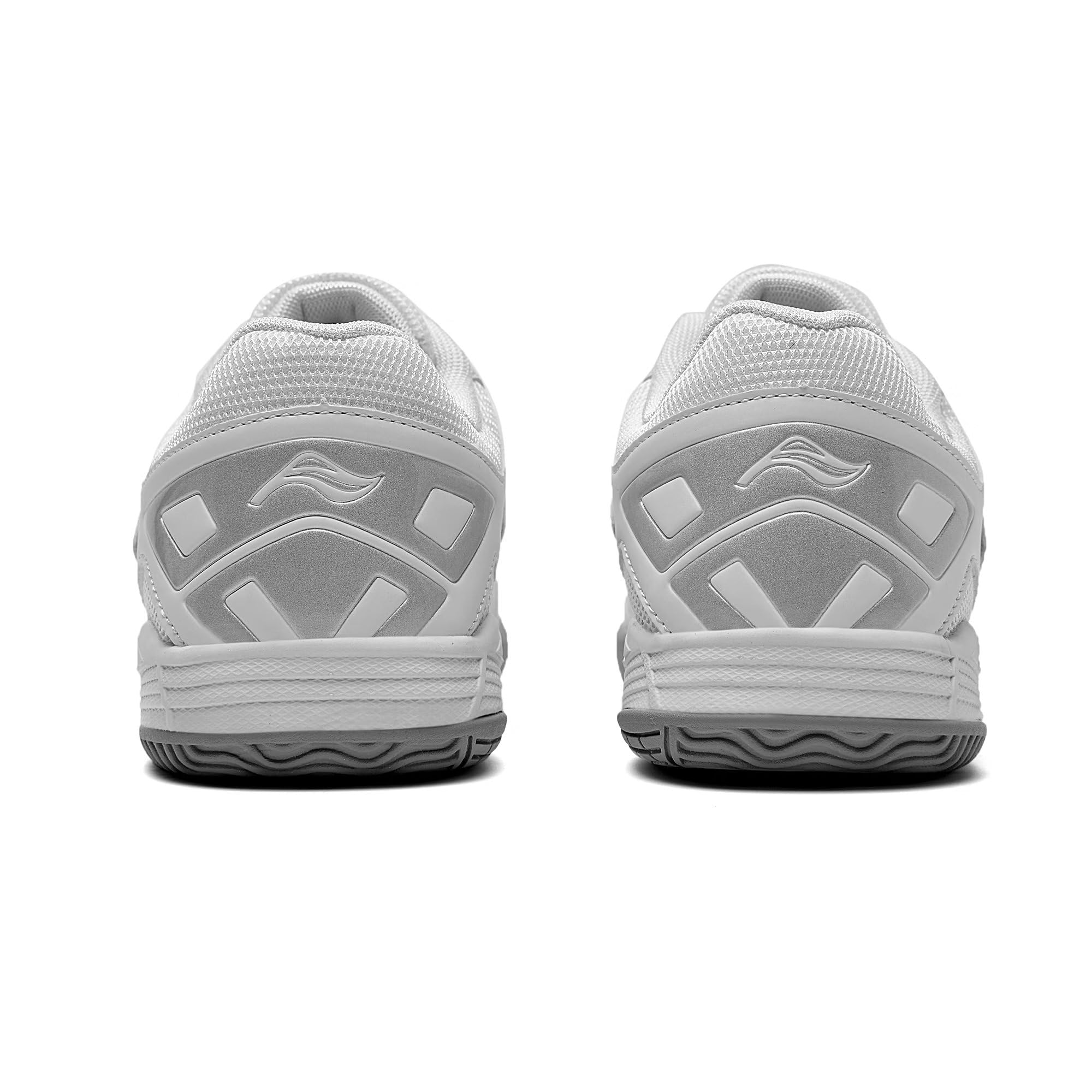Lamincoa Womens Pickleball Tennis Shoes Lightweight Court Sneakers for Athletic Training Racketball Squash Volleyball White Size 9