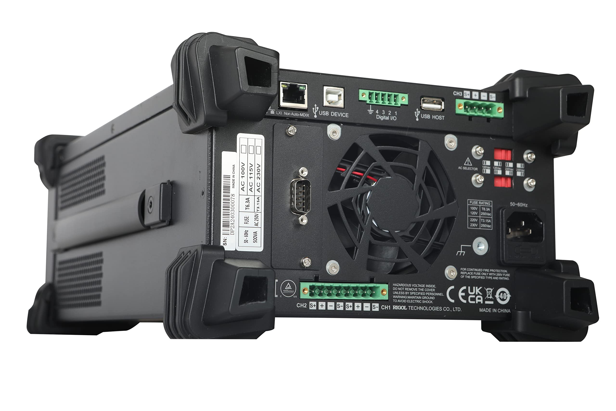 Rigol DP2031 Programmable Linear Dc Power Supply,3 Channels,222W Total Power