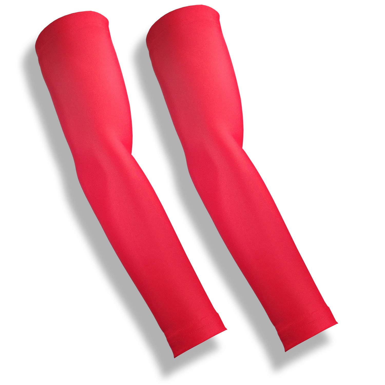 iM Sports LONG DRIVER Golf Sun Sleeves + Blocks 98% UV + Compression + Made in USA - Neon Green - X-Large/XX-Large - Pair