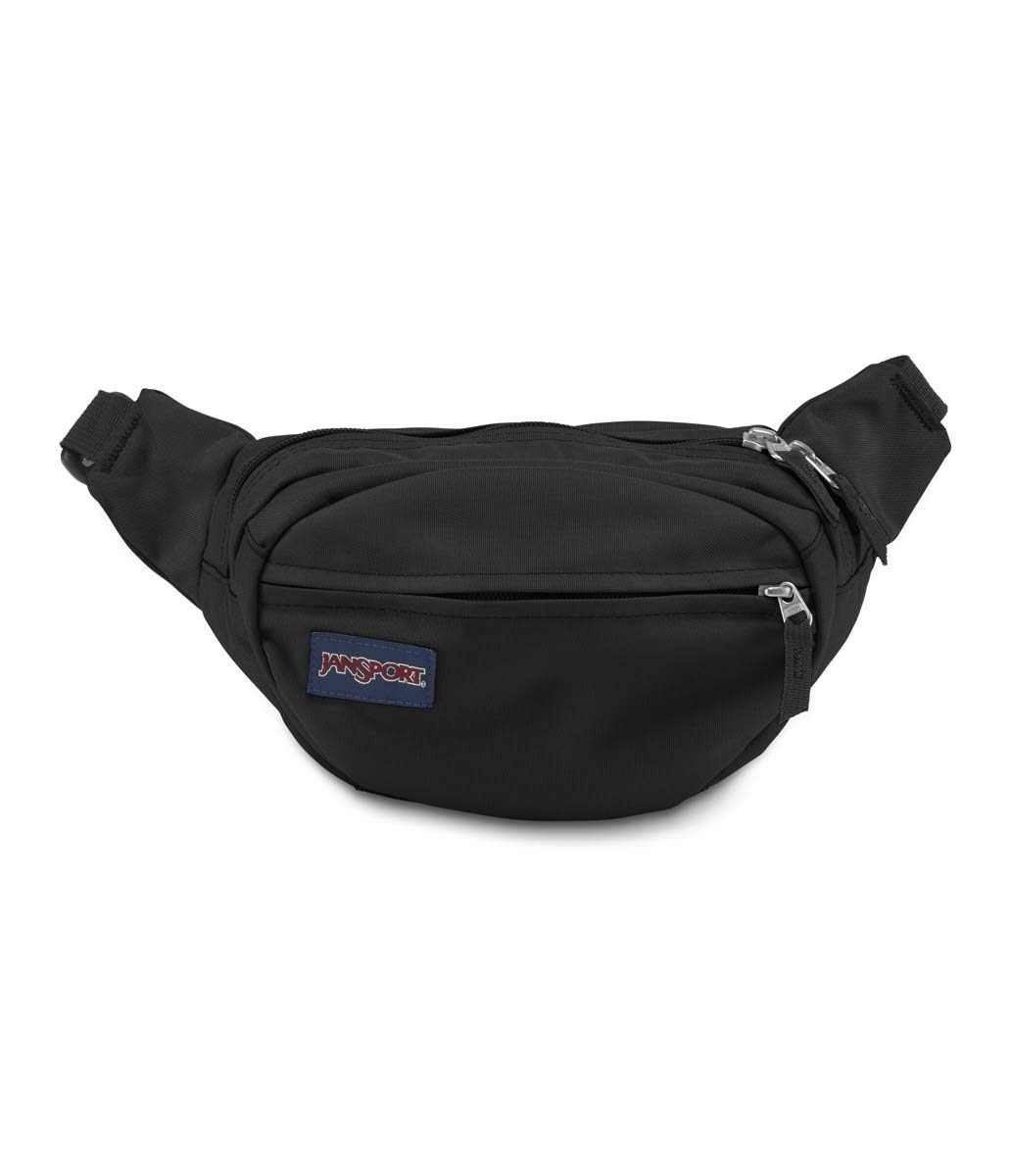 Jansport Fifth Avenue Fanny Pack Crossbody Bags, Black, One Size