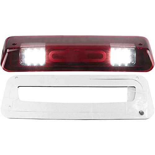 LED Third 3rd Brake light for 04-08 Ford F150 07-10 Ford Explorer 06-08 Lincoln Mark LT, Rear Cargo Lamp High Mount Stop light (Red)