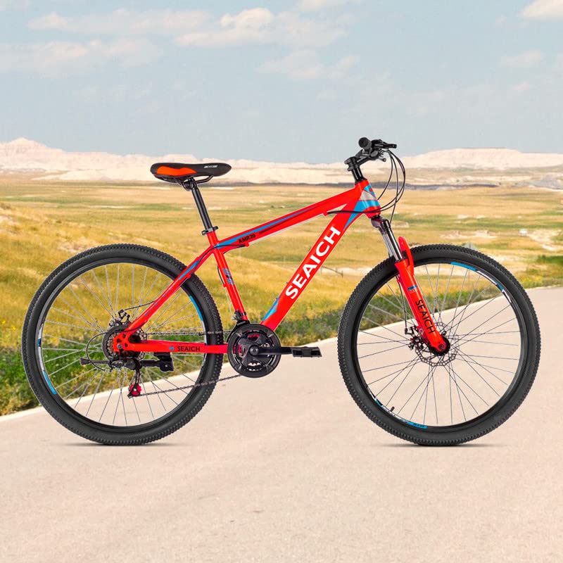 Mountain Bike SEAICH AMR Red Blue (27.5 inch Wheel)