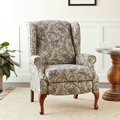 Lane Home Furnishings 6002-11 Luisa Prussian Hi Leg Recliner,Medium