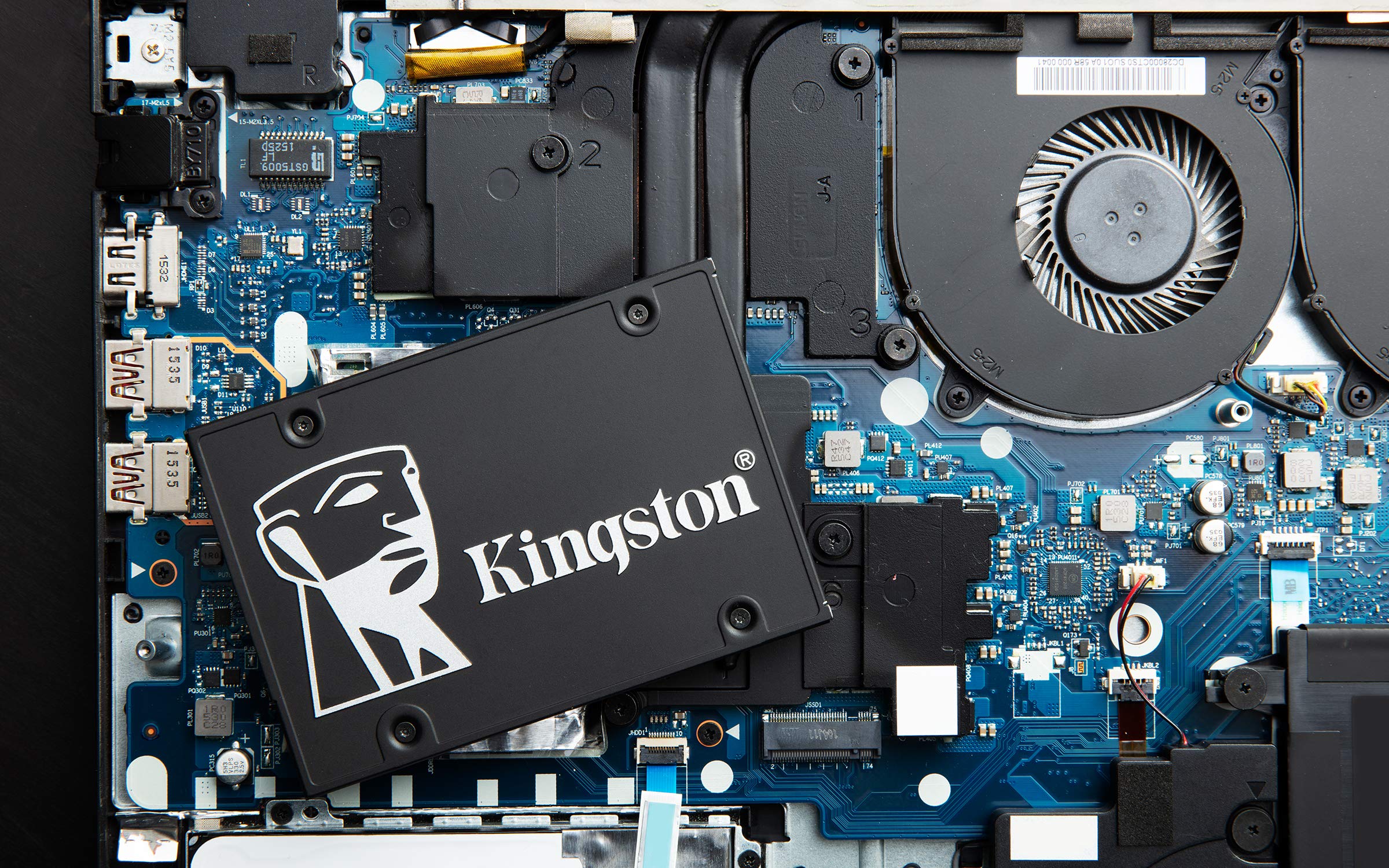 Kingston KC600 256GB 2.5 Inch SATA3 Solid State Drive (3D TLC)