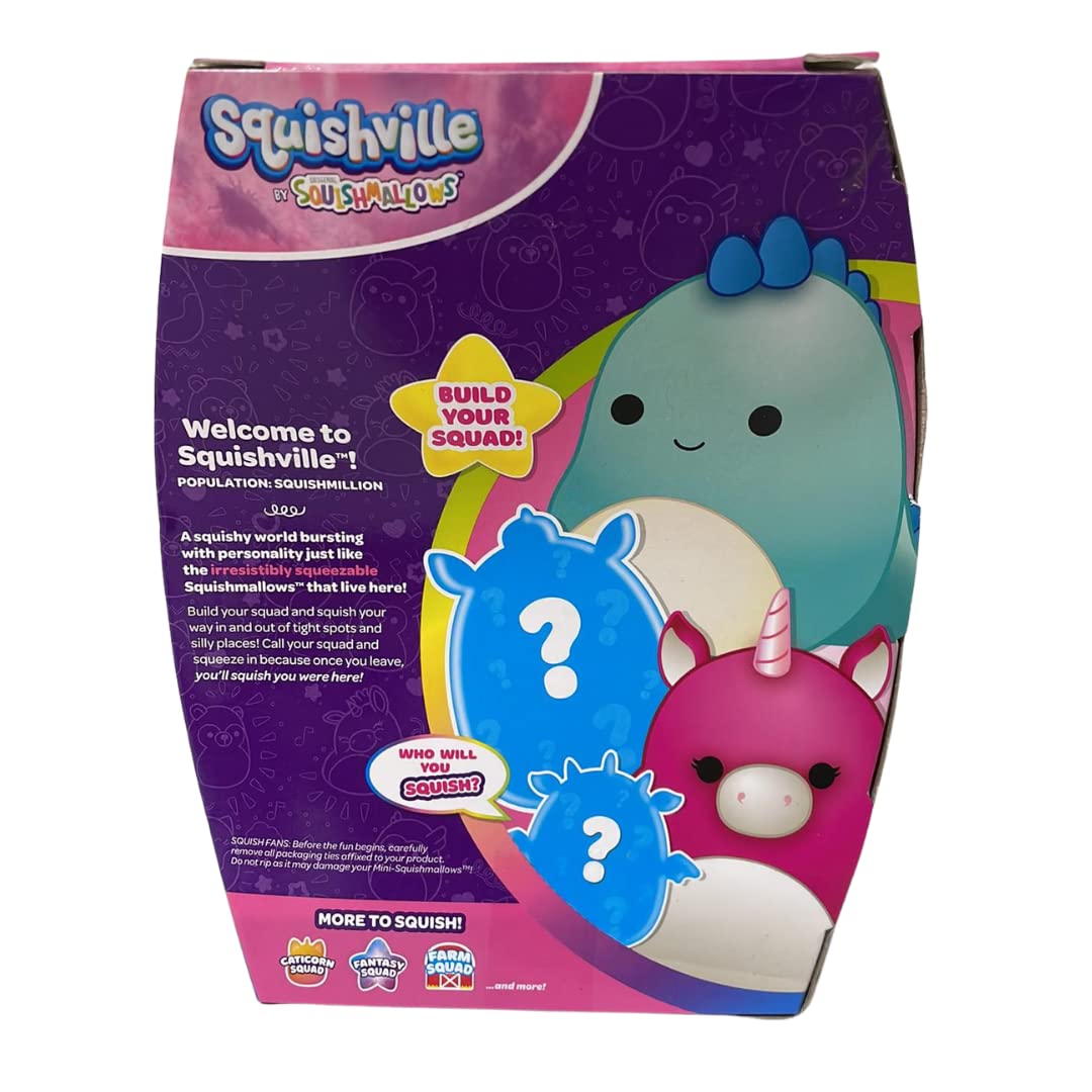 Official KellyToy SQM0229 Squishville by Squishmallow Fantasy Squad 4-Pack
