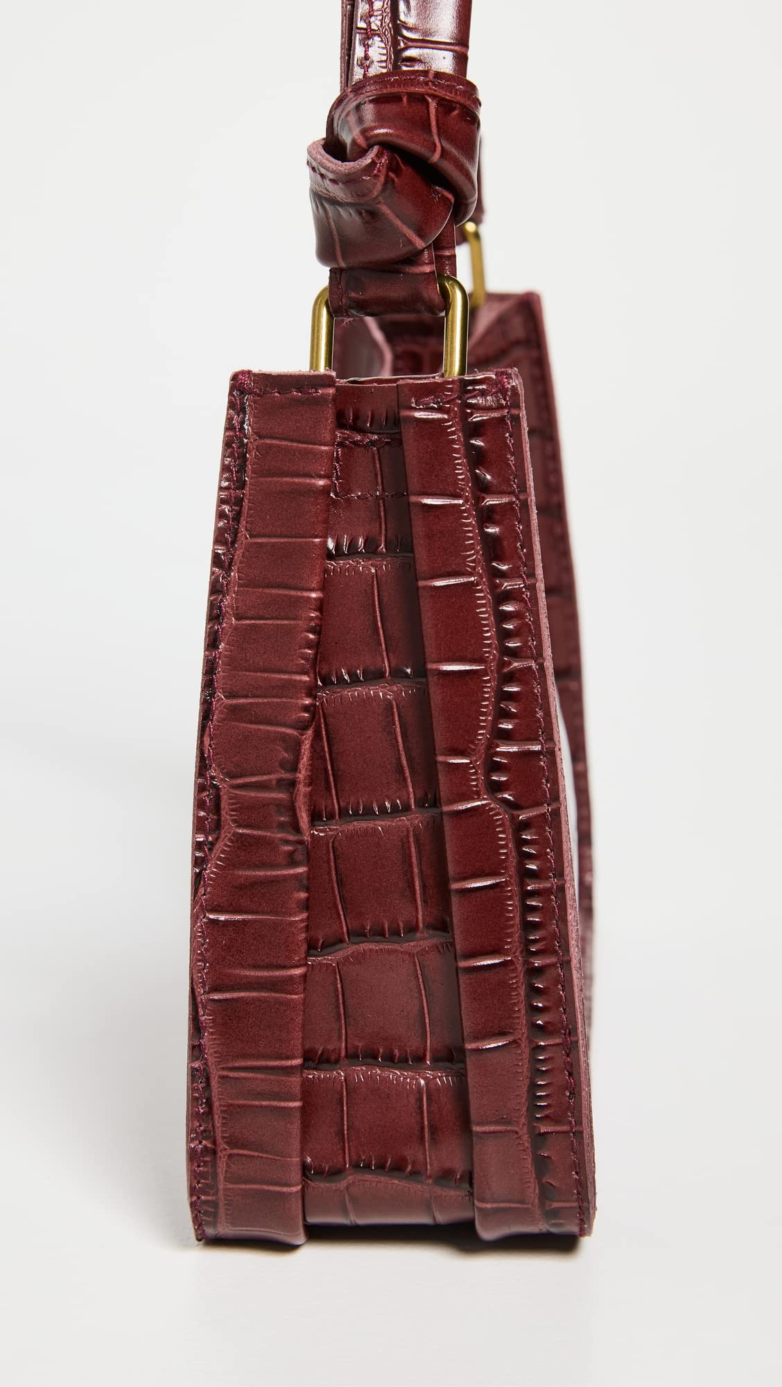 Madewell Women's Sydney Hobo Bag, Dark Merlot, Red, One Size