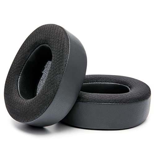 WC Freeze Nova Pro Wireless - Hybrid Fabric Cooling Gel Replacement Earpads for Steelseries Arctis Nova Pro Wireless by Wicked Cushions, Improved Durability, Thickness & Sound Isolation | Black