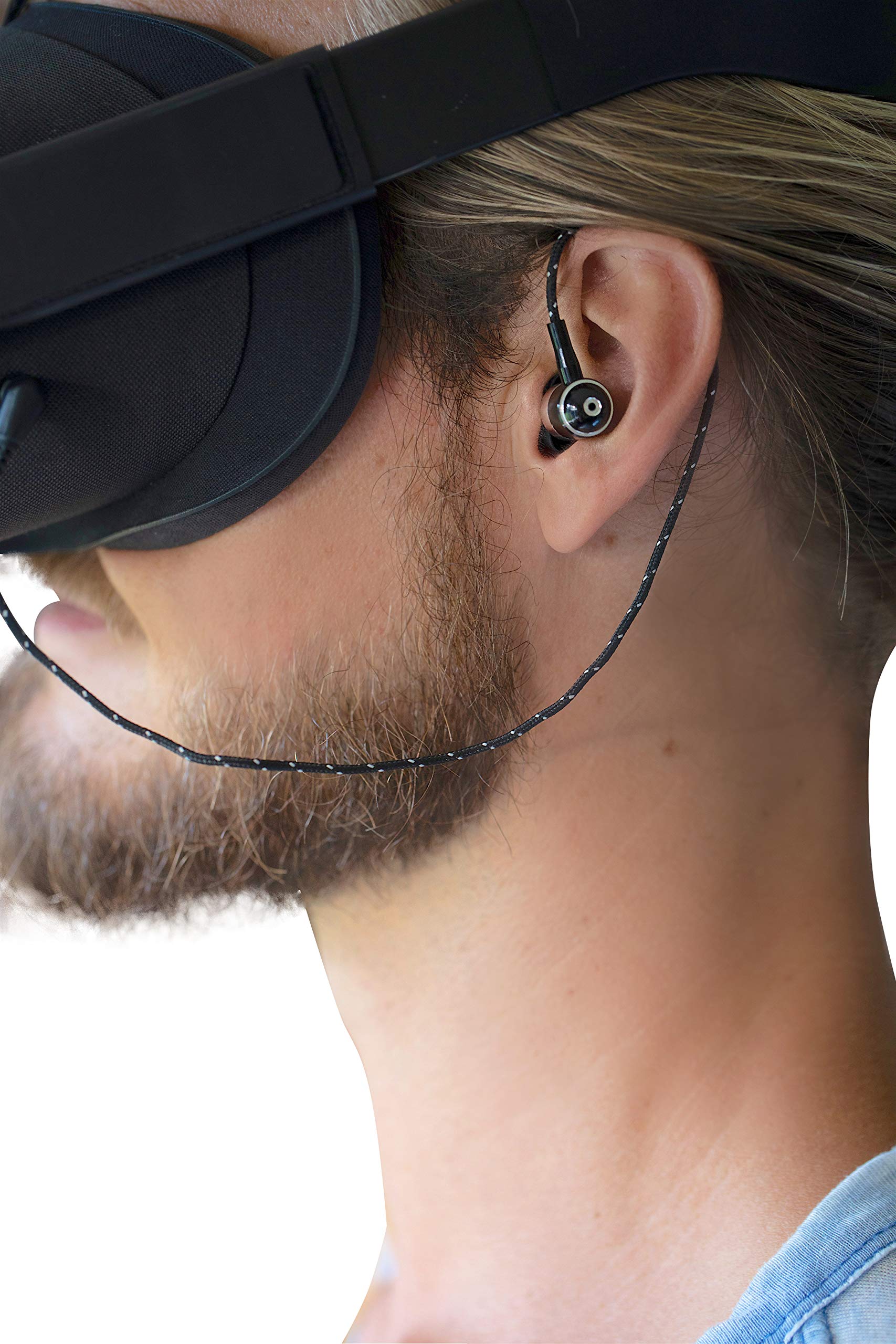 Kaizen Spirit VR Headphones | Compatible with Oculus Quest | Designed as Oculus Quest Headphones, Oculus Quest Earbuds | Oculus Quest Accessories