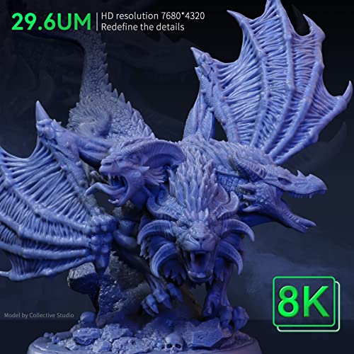 UniFormation GKtwo 8K Resin 3D Printer 10.3'' + UV Curing Machine 10.2β