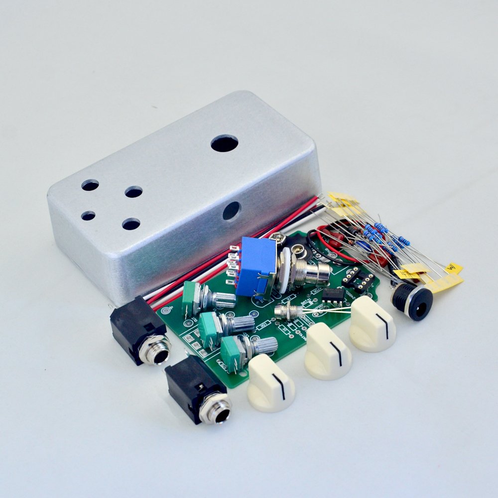 LANDTONE Guitar Pedal Kits Overdrive (OD1) with Pre-drilled1590B Box Hand Made