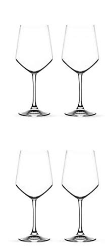 Luxion RCR Verres A Vin 18.6 oz Wine Glasses Set of 4 Made in Italy