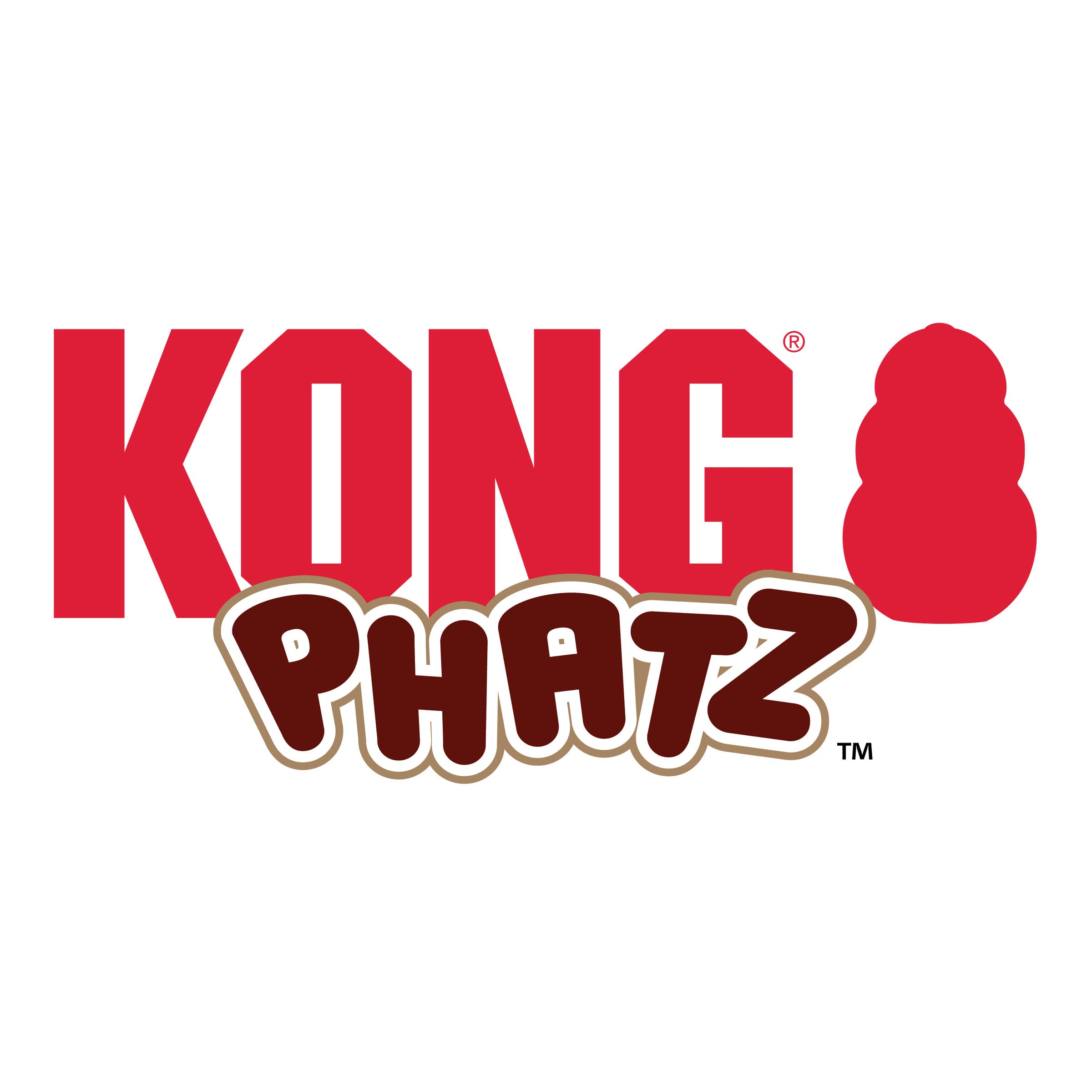 KONG Phatz Hippo Dog Toy, Small