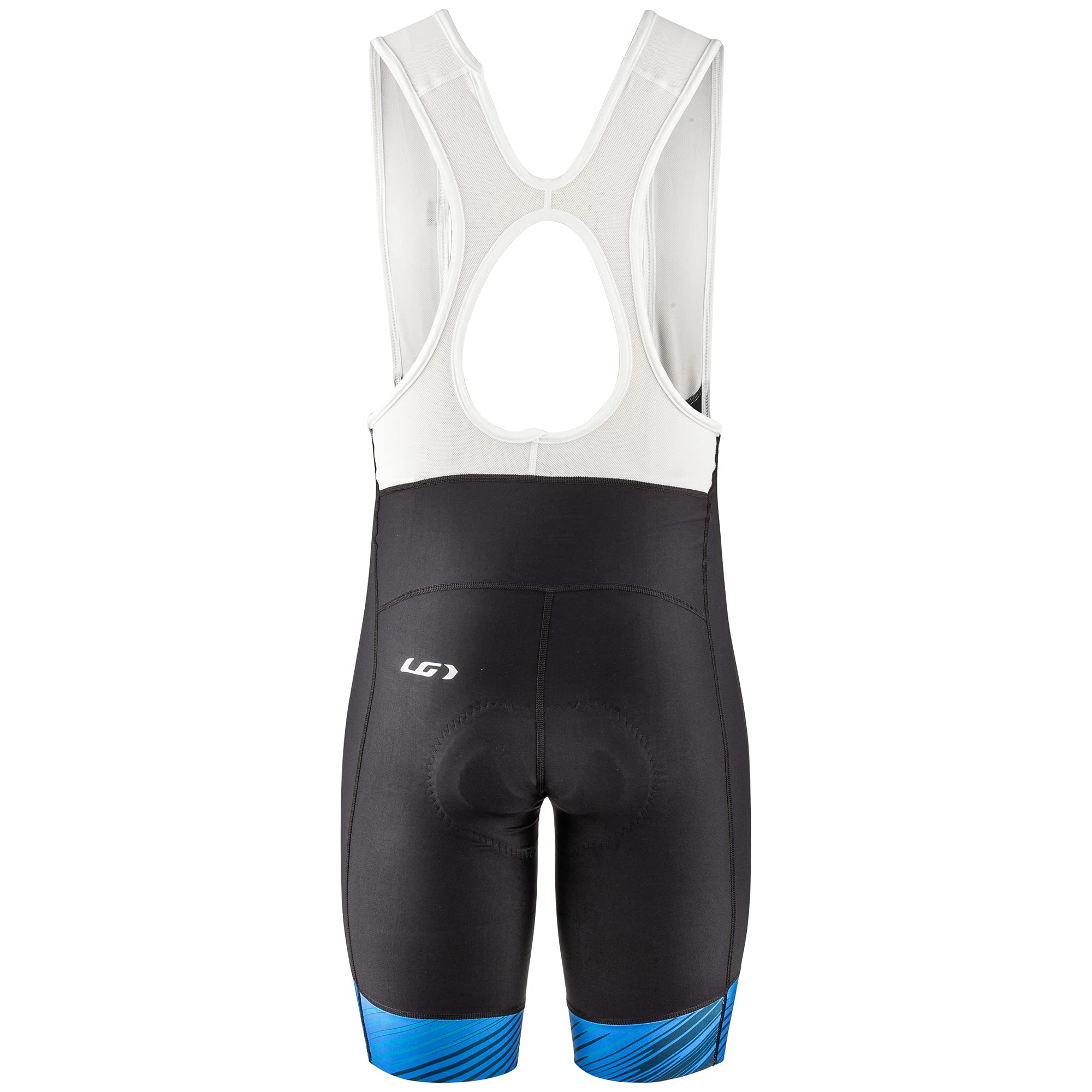 Louis Garneau, Men’s Neo Power Art Motion Cycling Bib, Blue Lines, Medium