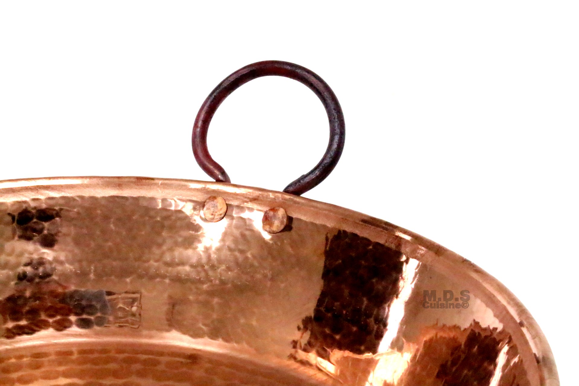 Paella Pan 15" Paellera de Cobre 100% Pure Copper Classic Cazo Traditional Seafood Spain