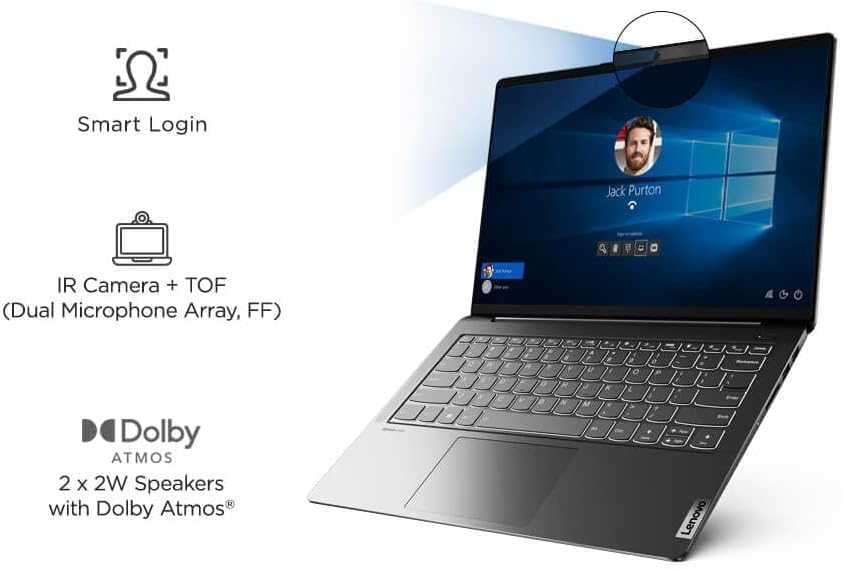 Lenovo Flex 5 2-in-1 Touchscreen Laptop, 14” 2.2K QHD (2240 x 1400) 16:10 Display, 8-Core AMD Ryzen 7 5700U (Upto 4.3GHz, Beats i7-1180G7), WiFi 6, Backlit KB, Fingerprint, Win11 Home(16GB|2TB SSD)