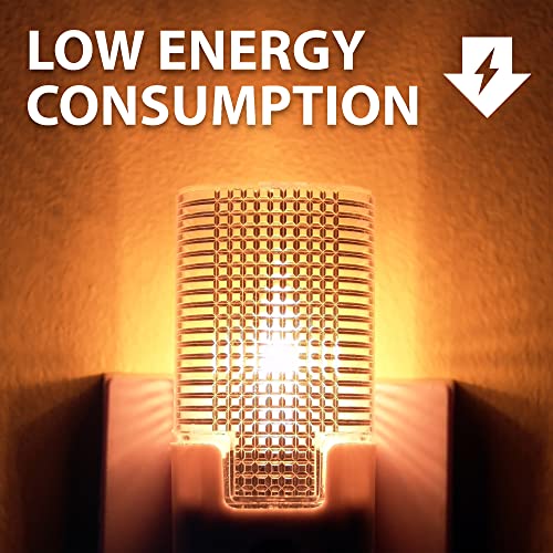 Mandala Crafts Warm White Clear C7 Led Bulbs 7-Watt Equivalent with 120V Candelabra E12 Small Base for Night Light Chandelier Candle Christmas Village Replacement