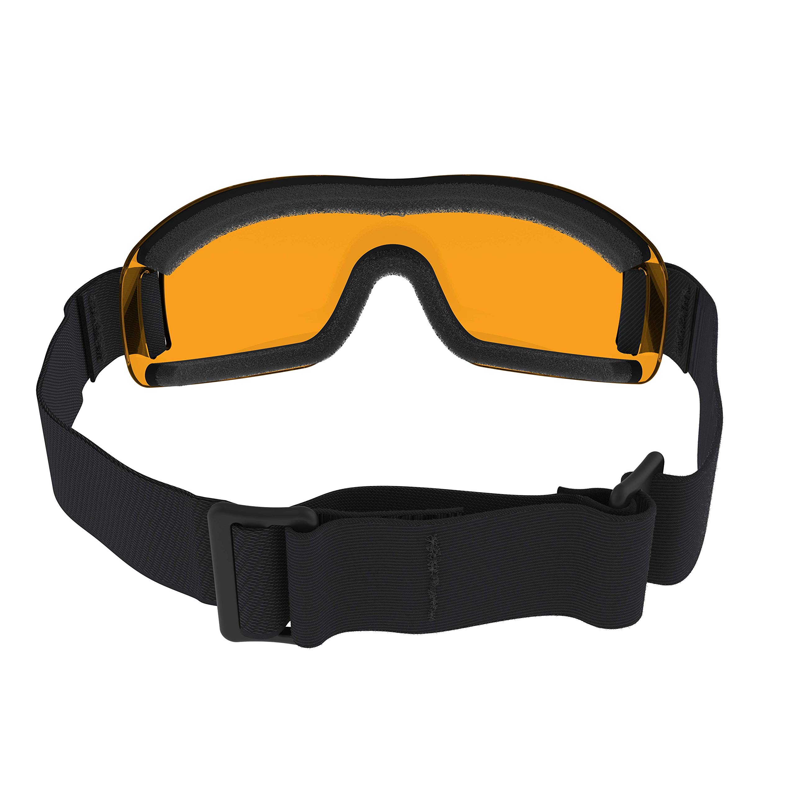 Kroop's 13-Five Goggles - Protect your eyes from Wind, Rain, Dust, and More. Great All-Purpose but Built for Extreme Sports. Made in USA. Red Flare