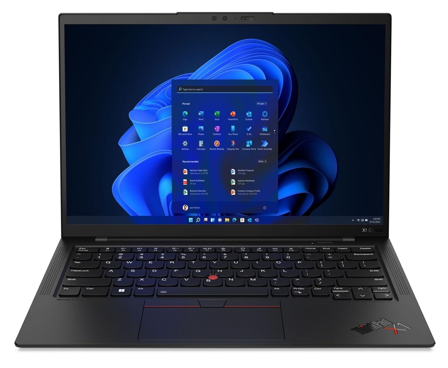 Lenovo Gen 11 ThinkPad X1 Carbon Laptop with Intel Core i7-1365U vPro Processor, 14″ WUXGA 500nits Touchscreen with PrivacyGuard, 32GB LPDDR5 RAM, 2TB Gen4 Performance SSD, Thunderbolt, and Win11 Pro