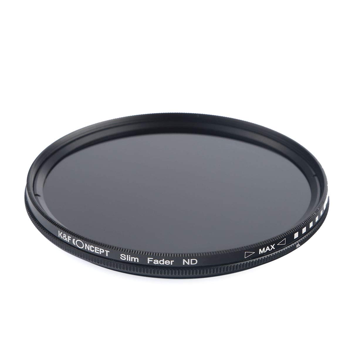 K&F Concept 77mm ND2 to ND400 Variable Neutral Density Filter Slim Fader ND ND2-400 Optical Glass for Sony Nikon Canon DSLR + Microfiber Cleaning Cloth for Cameras Lens